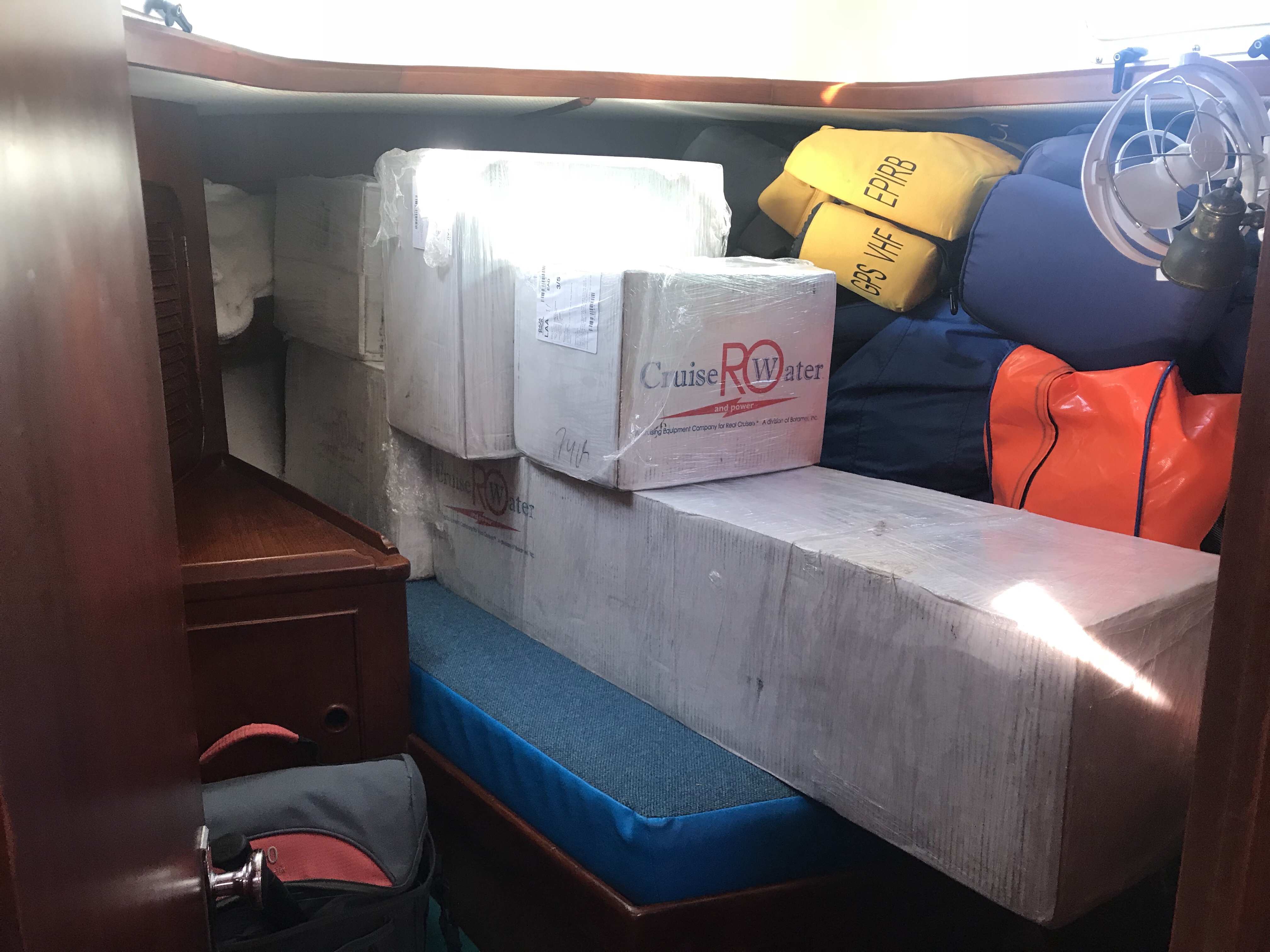 Making a run for it! – S/V Perspective